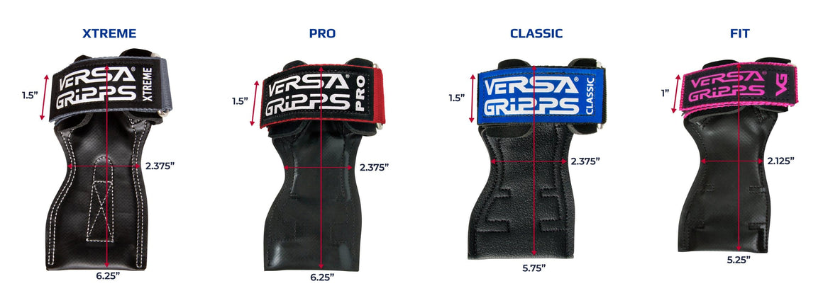 Versa Gripps PRO - Weight Lifting Wrist Straps – Pullum Sports