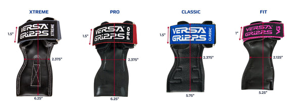 Versa Gripps PRO - Weight Lifting Wrist Straps – Pullum Sports